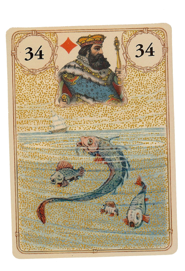 Golden Lenormand Oracle - Tarotcards.com